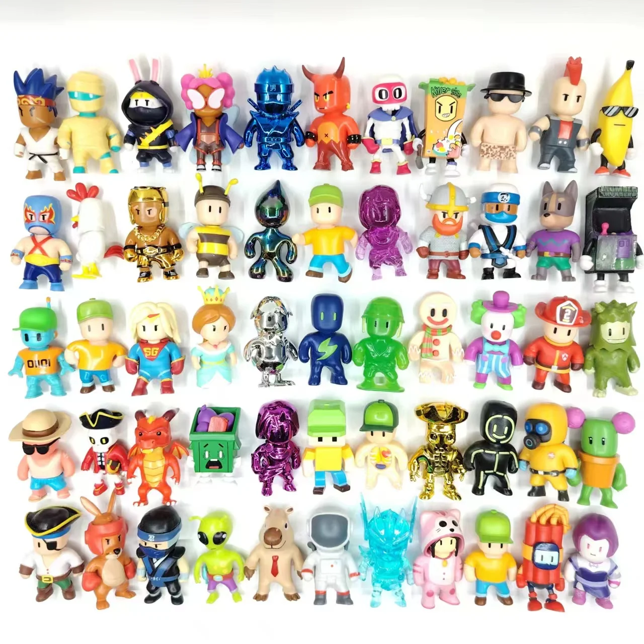10-20pcs Stumble Guys Original Action Figure Anime PVC Game Model ...