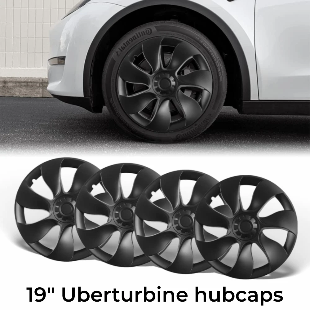 Model Y Wheel Cover 19 Inch Hubcaps Full Edge Protection Hub Caps ...