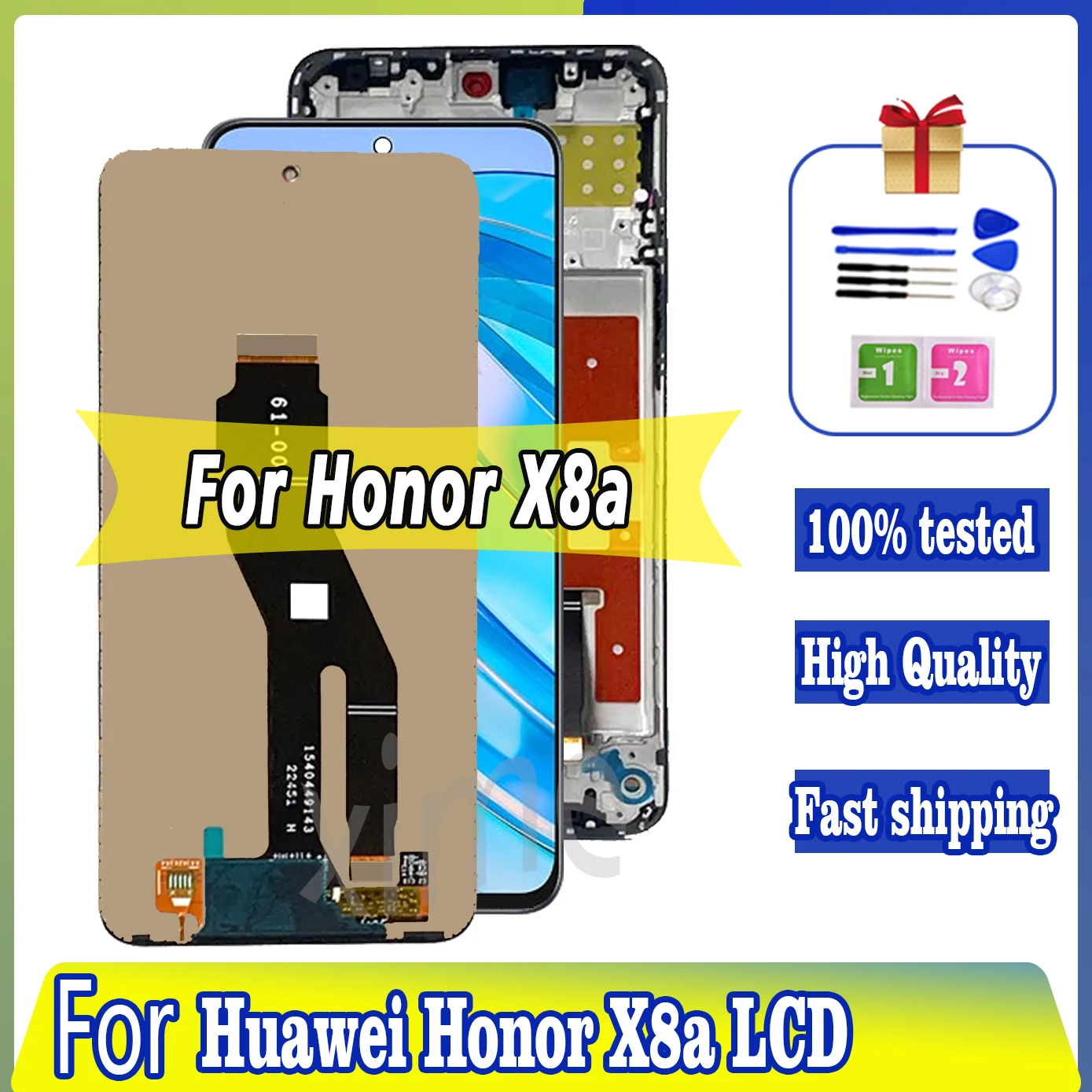 6-7-LCD-For-Huawei-Honor-X8a-LCD-Display-Touch-Screen-For-CRT-LX1-CRT ...