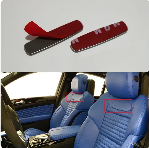 Interior-Badge-For-AMG-Sticker-2pcs-Maybach-Car-Seat-Sticker-AMG-Logo ...