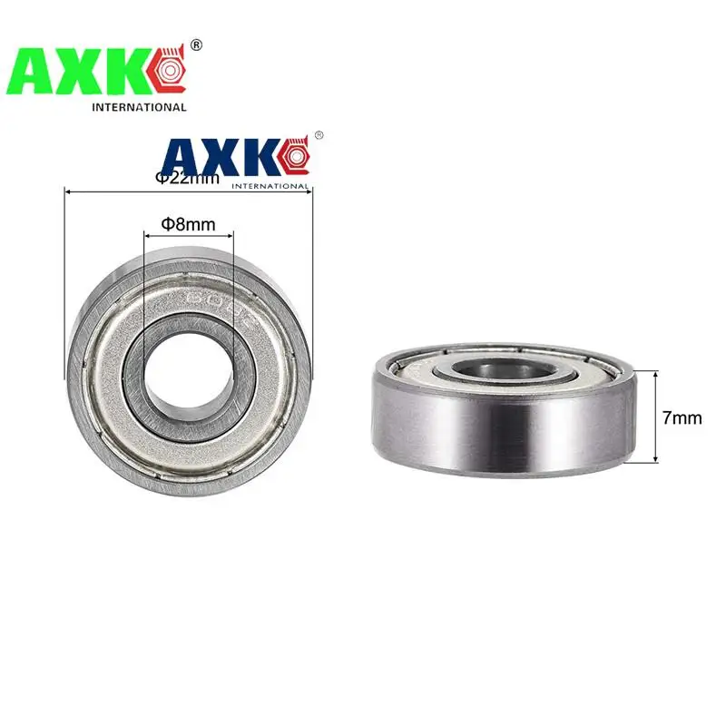 50pcs-lot-608-ZZ-608-2RS-ABEC-7-ABEC-9-8X22X7-608Z-bearing-Miniature ...