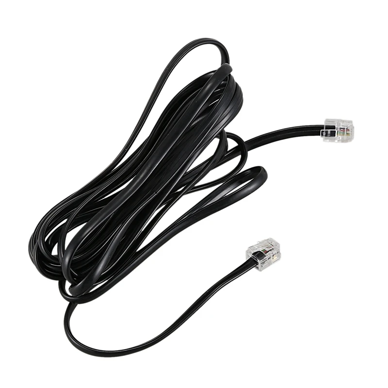 2X RJ11 6P4C Telephone Cable Cord ADSL Modem 3 Meters| | - AliExpress