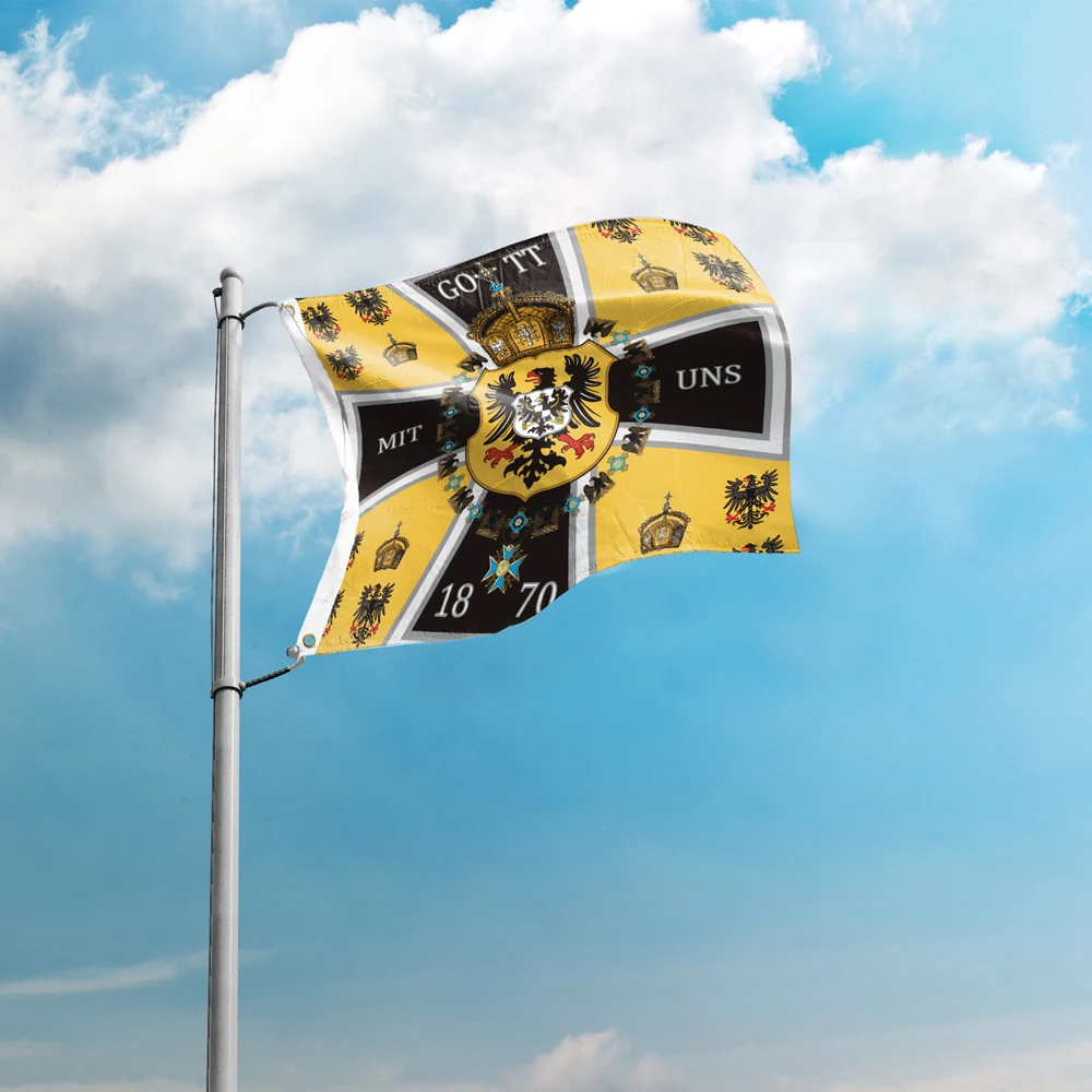 Bandiera Prussiana 1870 PHENO FLAGS Bandiera Dell'Impero Tedesco,