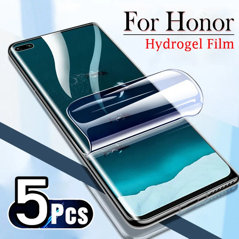 5PCS-For-Honor-70-90-50-Pro-Plus-Full-Cover-Hydrogel-Film-Screen ...