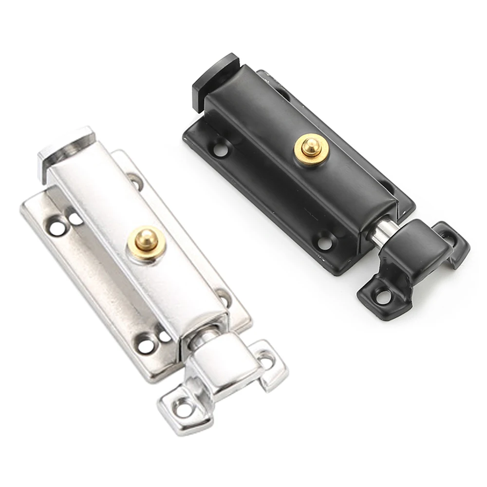 1pc 3 Inch Stainless Steel Automatic Spring Door Latch Bolt Anti-theft ...