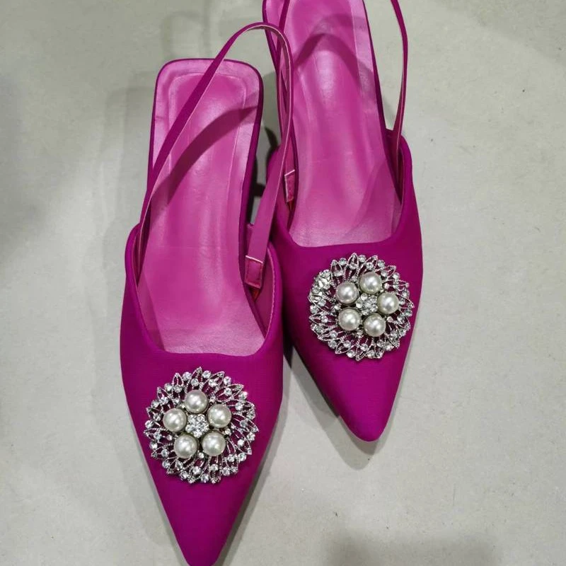 2022-New-Summer-Women-s-Shoes-Pumps-Mules-Pointed-Toe-Shallow-Nude-Pink ...