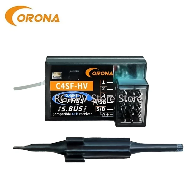 Corona-C4SF-HV-Receiver-For-Futaba-FHSS-S-FHSS-Mode-Protocol-With-SBUS ...
