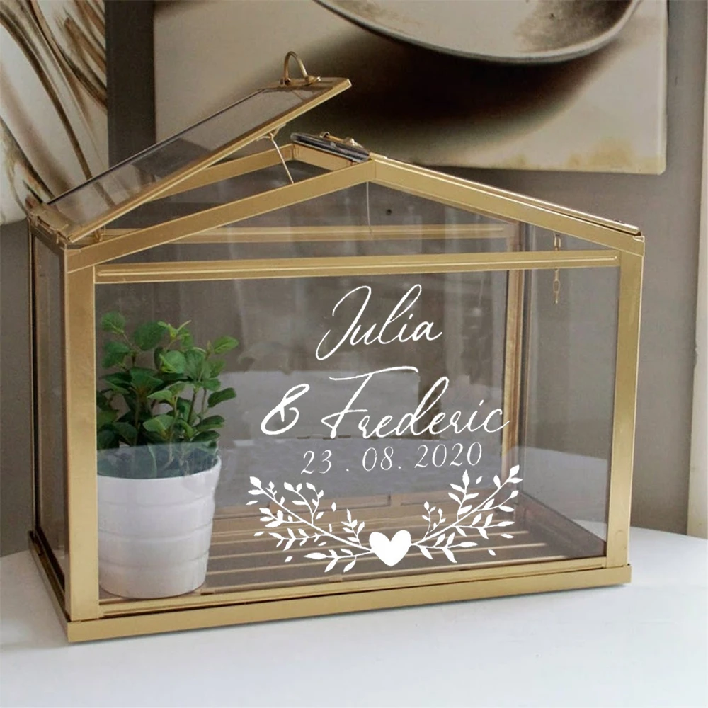 Wedding Card Boxes Stickers | Stickers Wedding Gift Box | Wedding Box ...