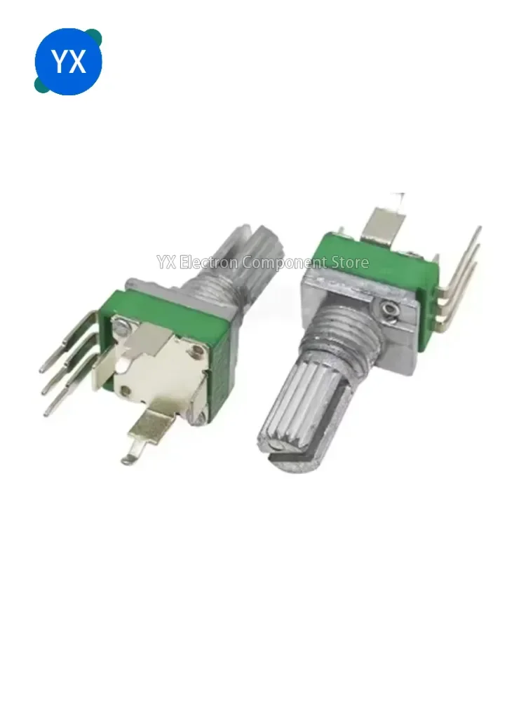 10pcs Potentiometer RK097 Vertical Single Shaft Linear B10K B20K B50K ...