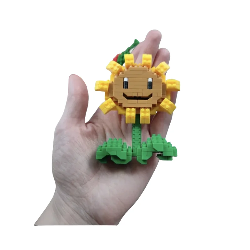 Plants-VS-Zombies-Blocks-Small-Cartoon-Mini-Building-Block-Peashooter ...