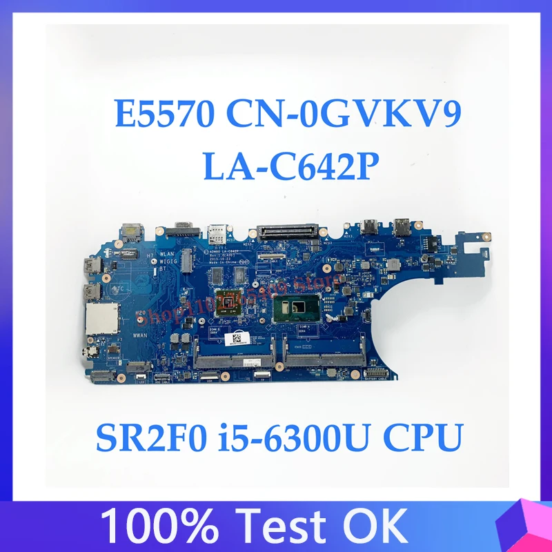 Mainboard-CN-0GVKV9-0GVKV9-GVKV9-For-Dell-Latitude-15-E5570-Laptop ...
