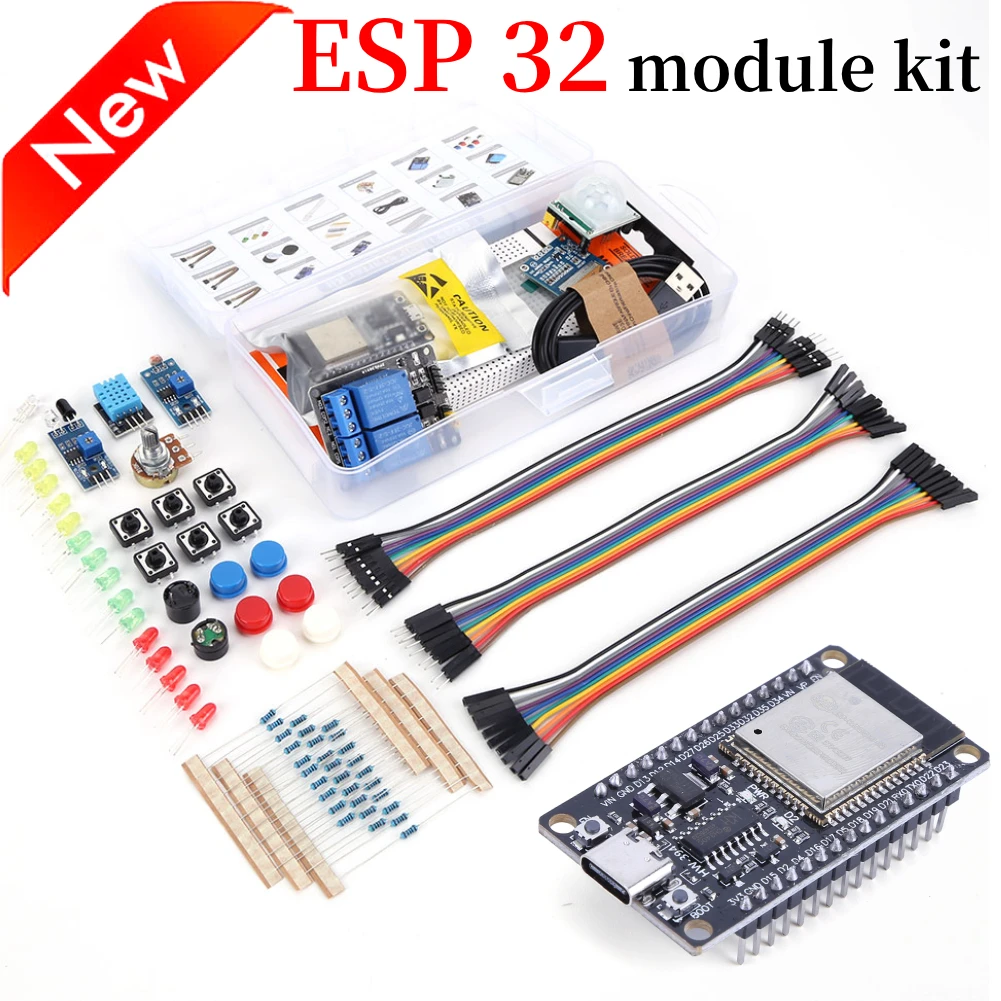Kit-de-d-marrage-bricolage-pour-ESP32-ESP-32S-WIFI-avec-bo-te-de ...