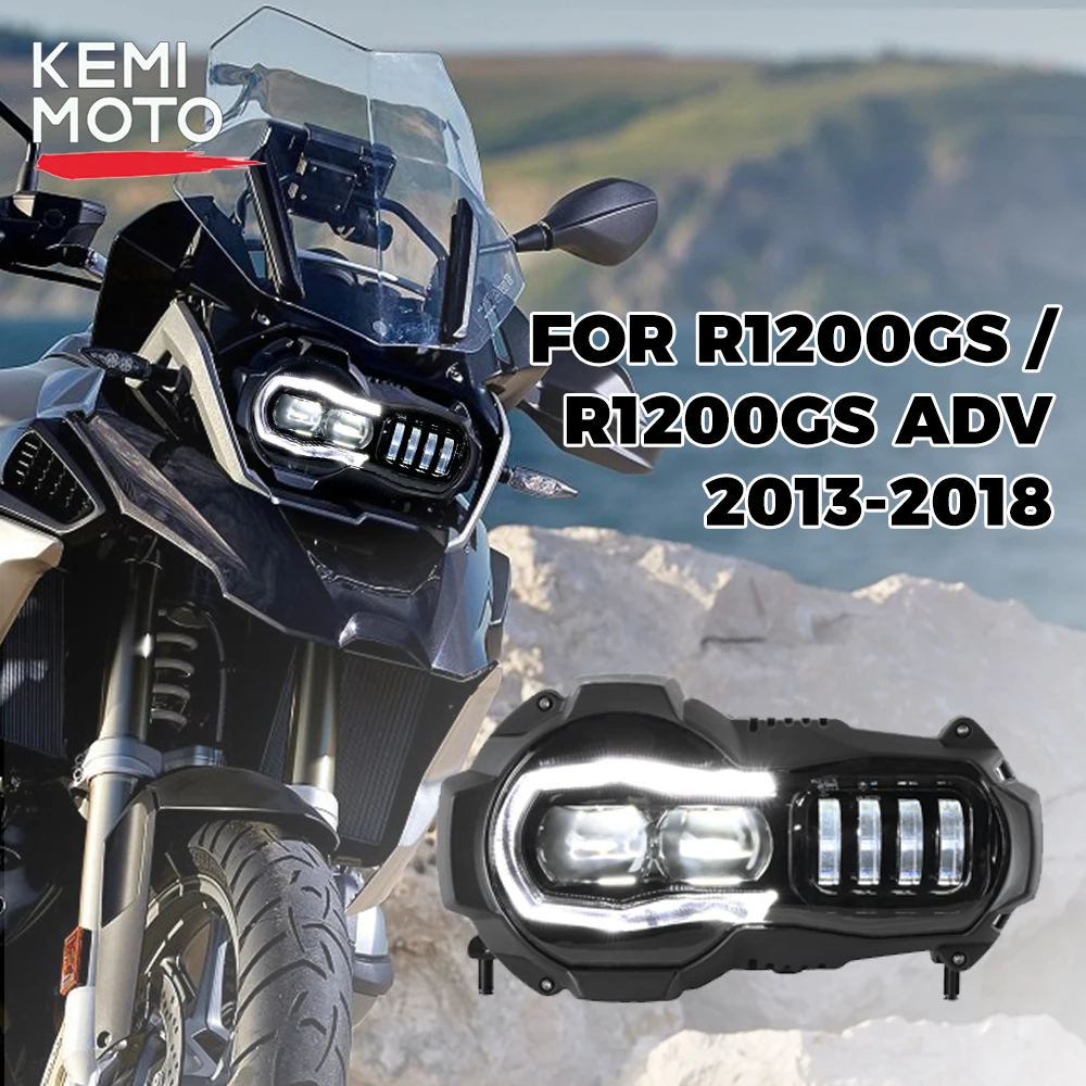 2018-R1200GS-LED-Headlight-With-High-Beam-Lwo-Beam-Drl-Driving-Lights ...