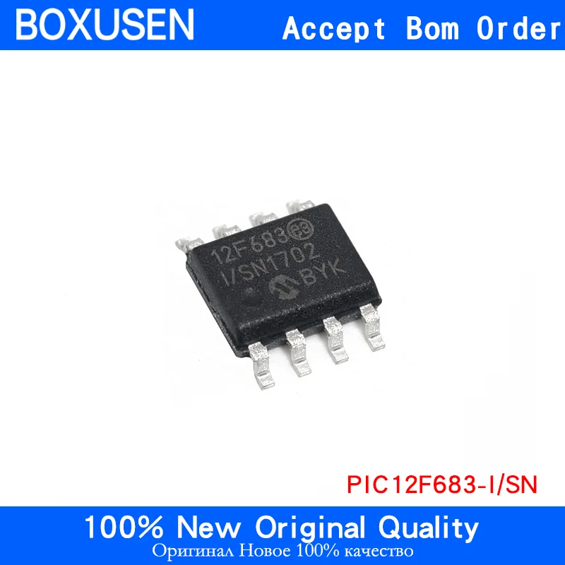 10Pcs PIC12F683-I/SN PIC PIC12 PIC12F PIC12F683 PIC12F683-I 12F683 ...