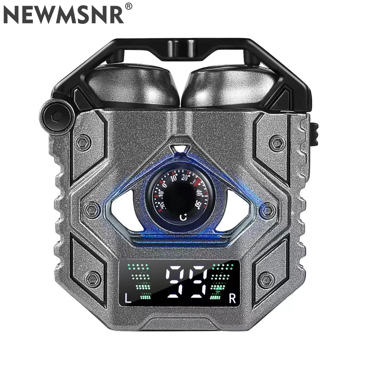 H9 TWS Wireless Bluetooth 5.3 Metal Headsets Gaming Earphones ENC Noise ...