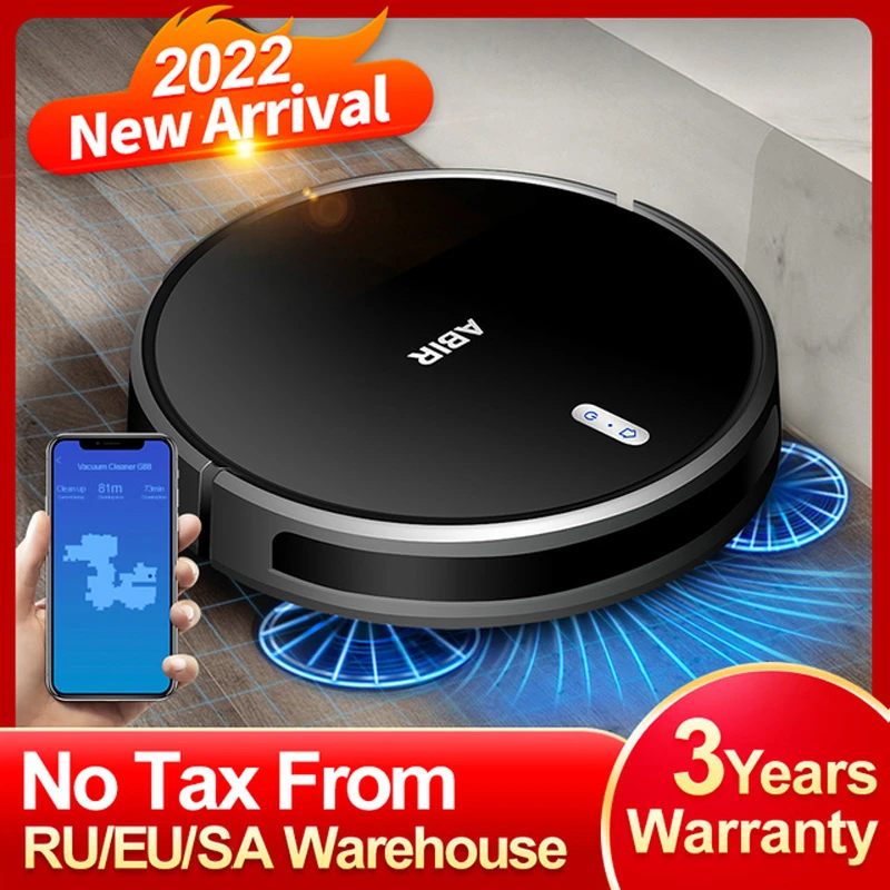 Abir G20s Robot Vacuum Cleaner,map Memory,6000pa Suction,remote Upgrade ...