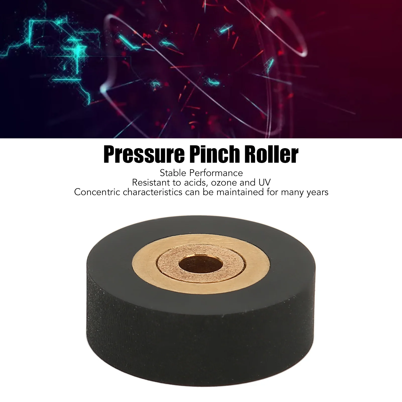 Pinch Roller Pinch Roller Sintered Bronze Bearing Pressure Roller for ...