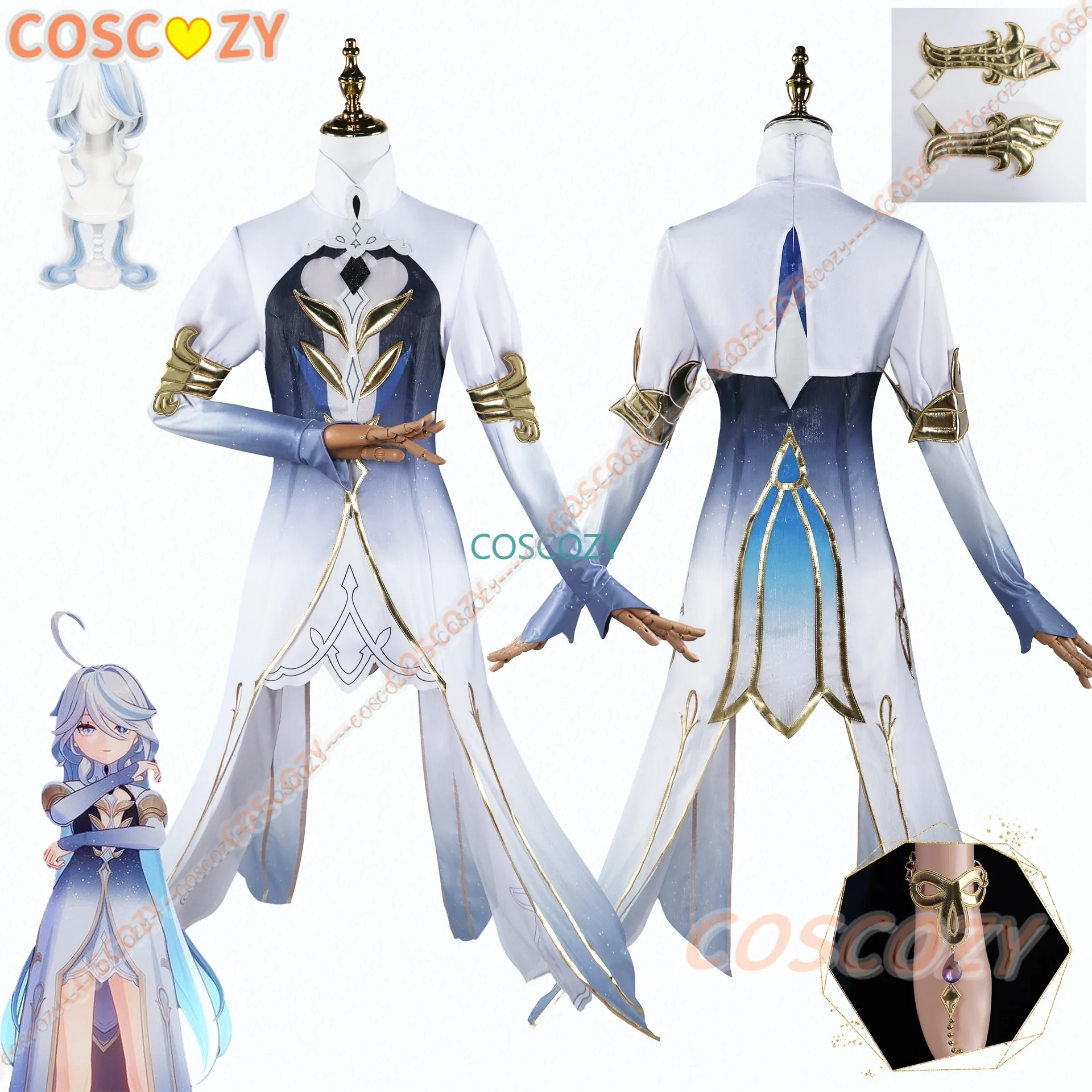 Game-Genshin-Impact-The-God-of-Justice-Focalors-Cosplay-Costume-Furina ...