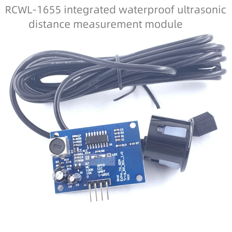 RCWL-1655 integrated waterproof ultrasonic ranging module GPIO serial ...