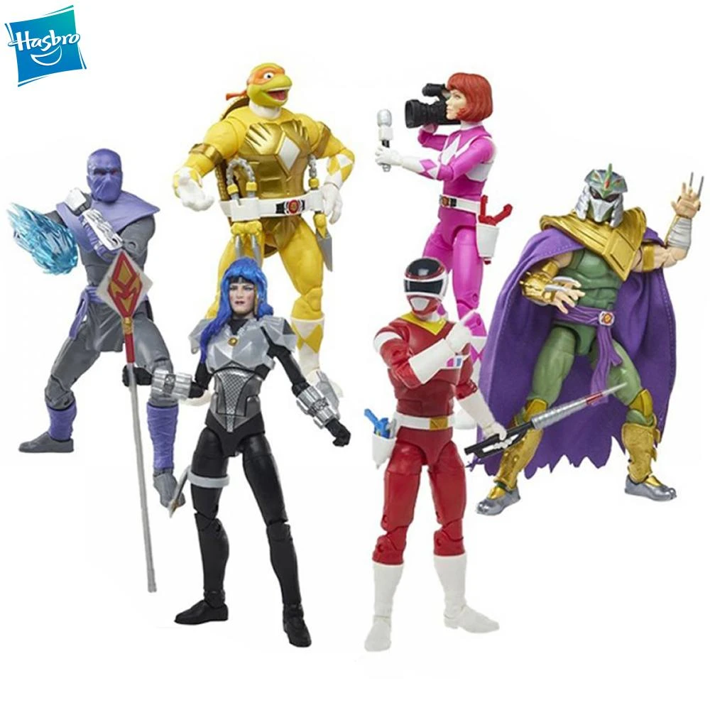 Figuras de acción de los Power Rangers, juguetes de colección de rayo ...