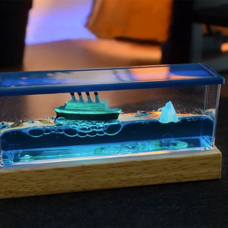 2023-Ship-Fluid-Drift-Bottle-Thousand-Sunny-Ship-Going-Merry-Boat-One ...