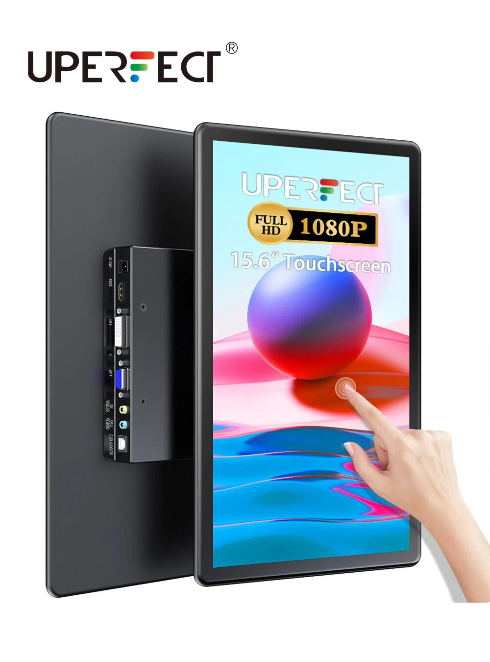 UPERFECT-15-6-Monitor-port-til-com-tela-sens-vel-ao-toque-com-tela-Full ...