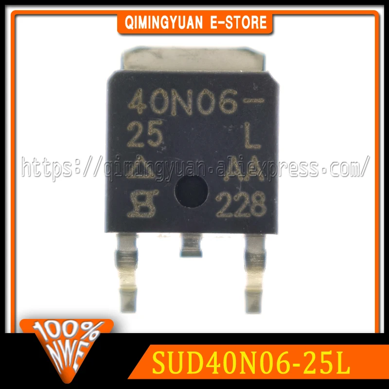 10PCS/LOT SUD40N06-25L 40N06 TO252 IN STOCK - AliExpress 502