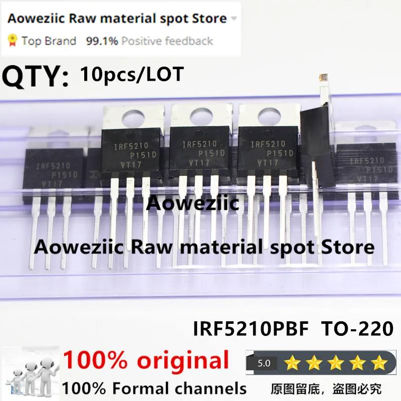 Aoweziic 2021+ 100% New Imported Original Irf5210pbf Irf5210 F5210 To ...