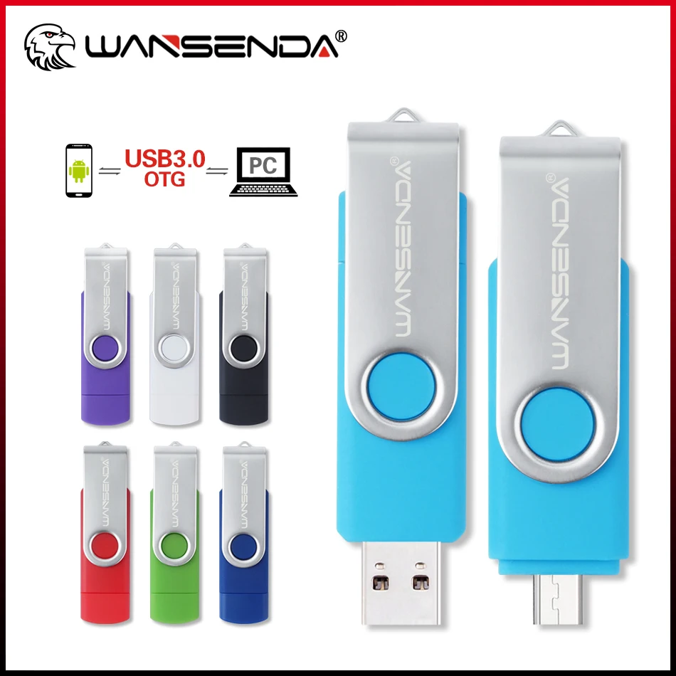 WANSENDA-Micro-USB-Flash-Drive-OTG-Pen-Drive-256GB-128GB-64GB-32GB ...