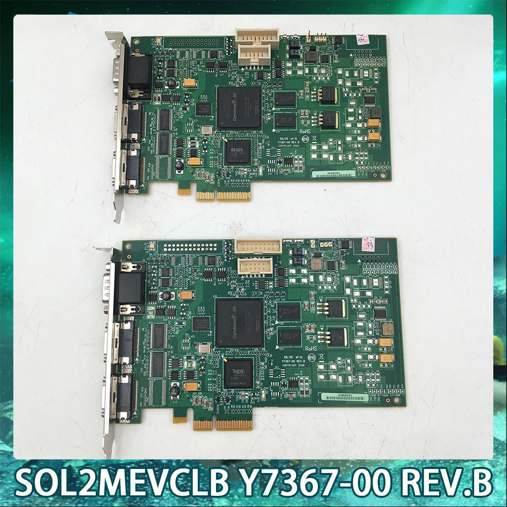 SOL2MEVCLB Y7367-00 REV.B For MATROX SOLIOS eV-CL Capture Card Frame ...