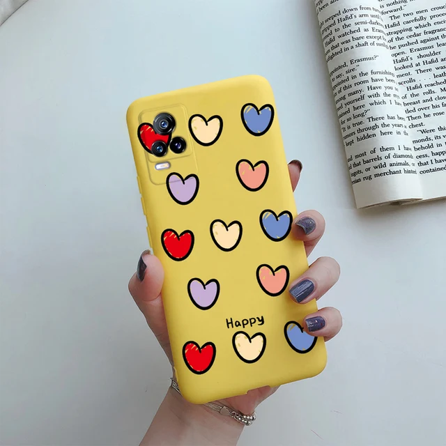 For Vivo V21e Case 2021 Cat Flower Soft TPU Phone Cases For Vivo V21 V ...