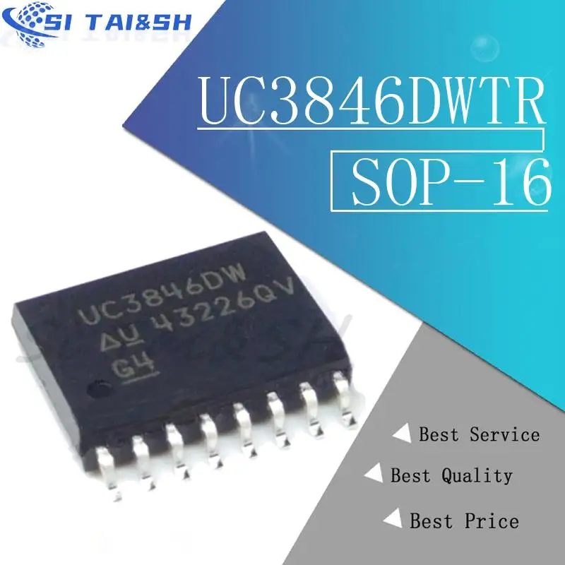 5pcs/lot Uc3846dwtr Uc3846dw Uc3846 Sop-16 Ic New Original Best Quality ...