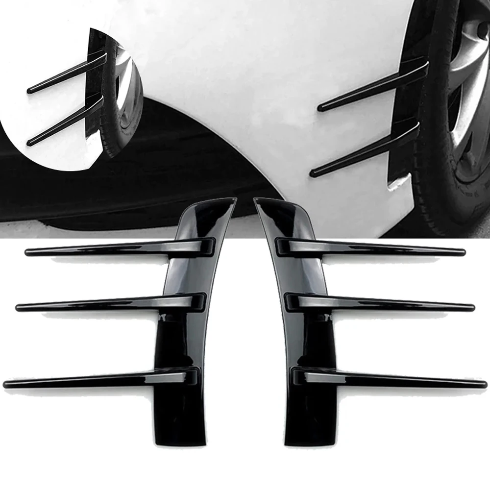 Universal-Car-Side-Wing-Leaf-Panel-Front-Bumper-Air-Intake-Air-Knife ...
