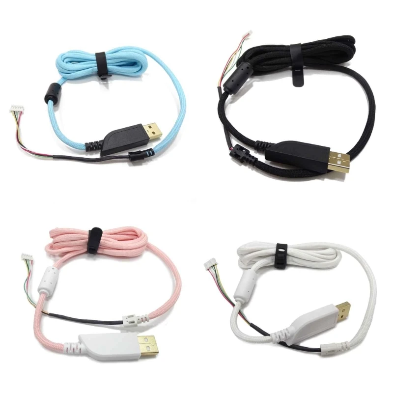 DIY Umbrella Cord Line Nylon Rope Wire Replacement USB Mouse Cable for ...