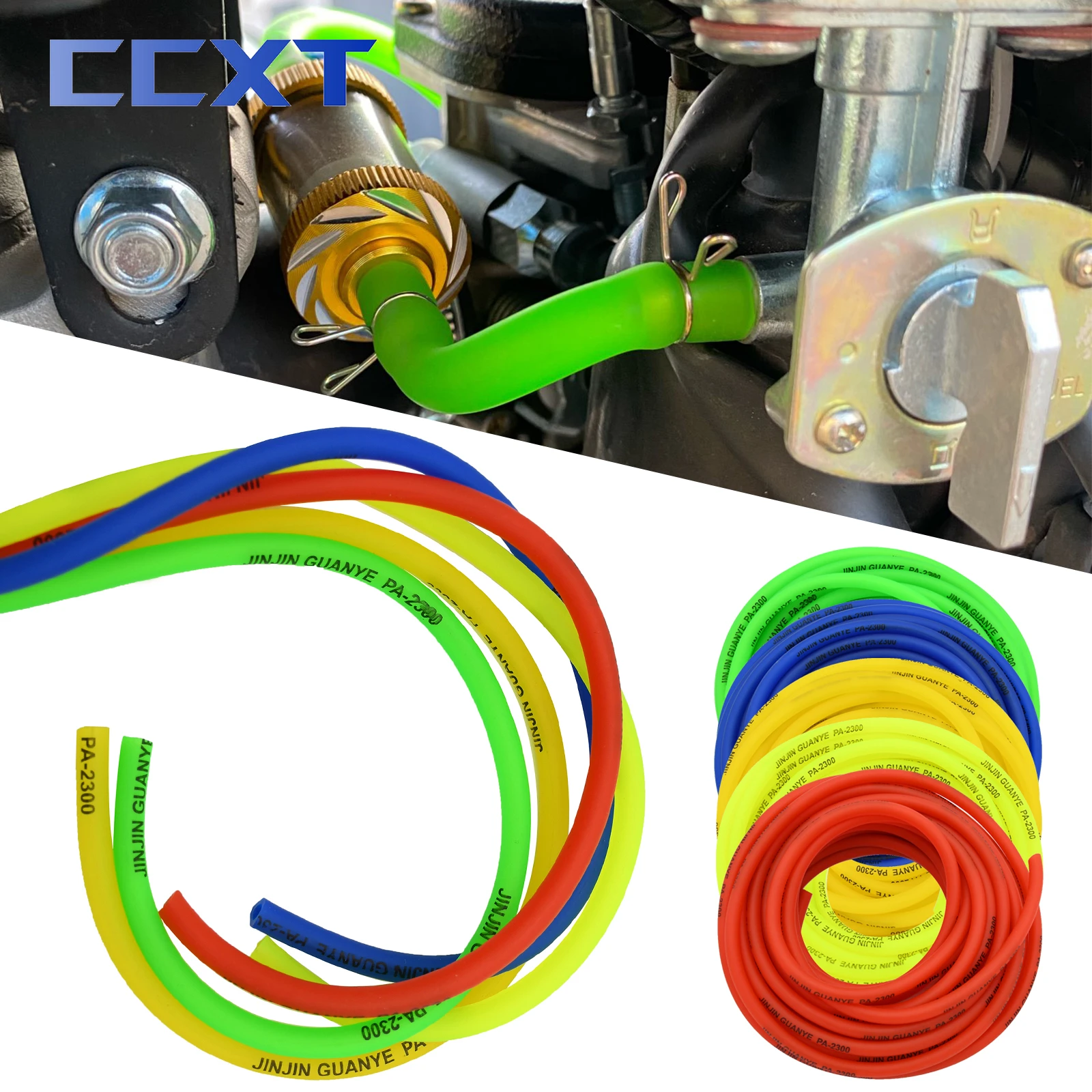 Motorcycle-ATV-Scooter1M-3M-5M-5-Color-Petrol-Fuel-Line-Hose-Gas-Oil ...