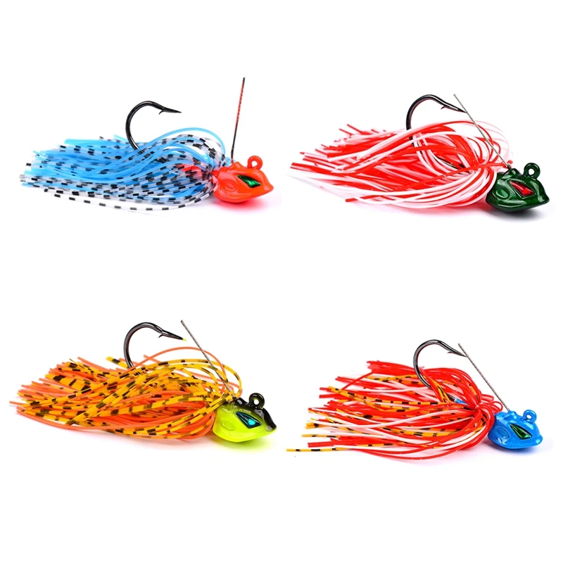 HOT 13G/80Mm Finesse Chatter Bait Spinnerbait Fishing Lure Wobbler ...