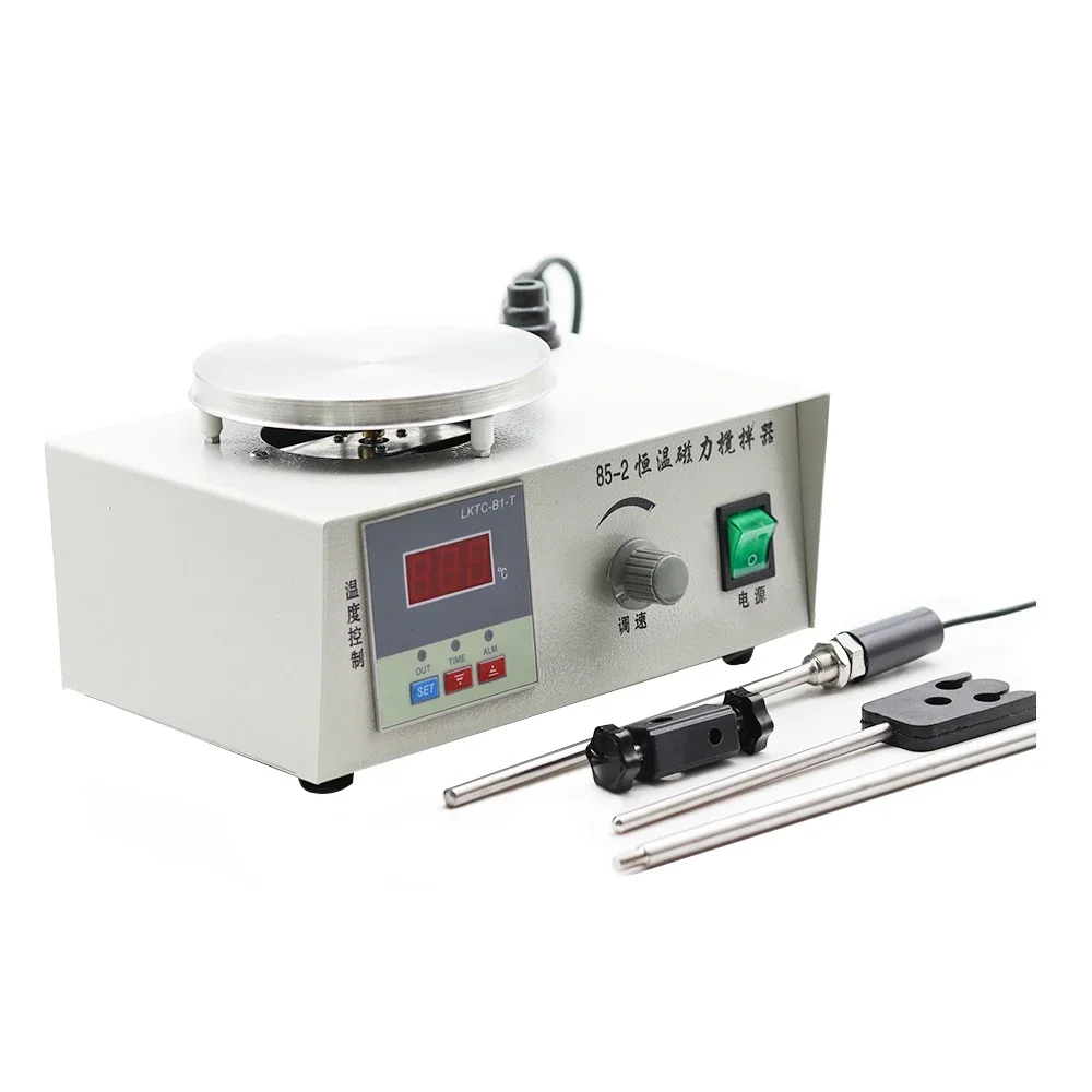 85-2-Magnetic-Stirrer-Constant-Temperature-With-Heating-Plate-Digital ...