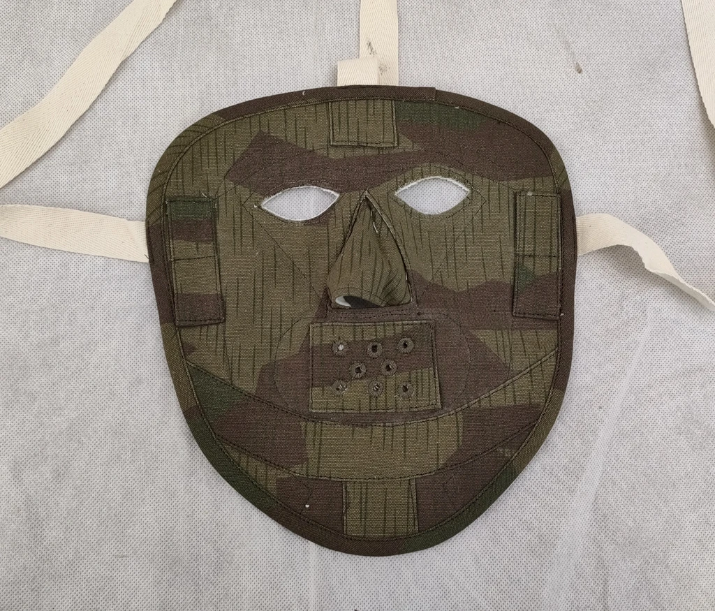 armyshop2008 WW2 GERMAN ELITE CAMOUFLAGE TAN WATER Swamp CAMO MASK FOR ...