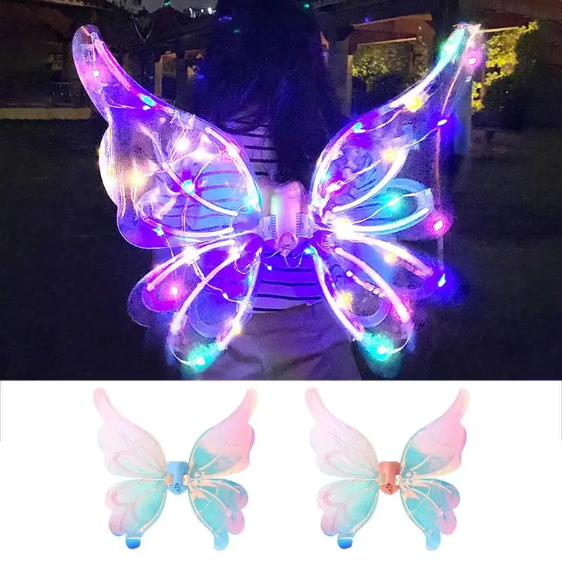 Alas-de-mariposa-el-ctricas-iluminadas-alas-de-hadas-brillantes-con ...