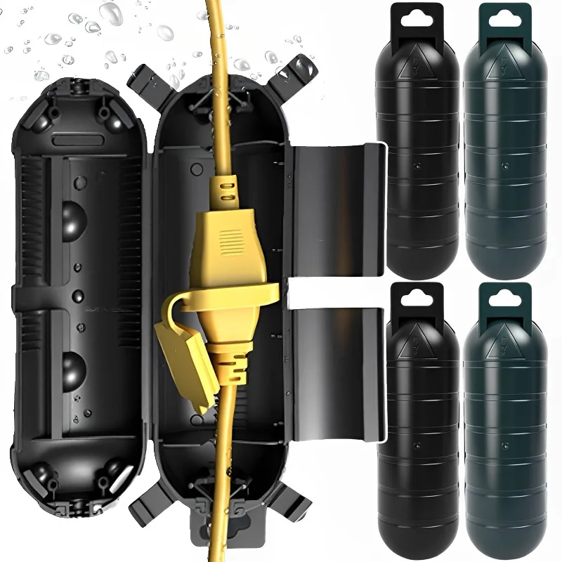 Waterproof Cable Plug Protection Cover Universal Sealed Socket Safety ...