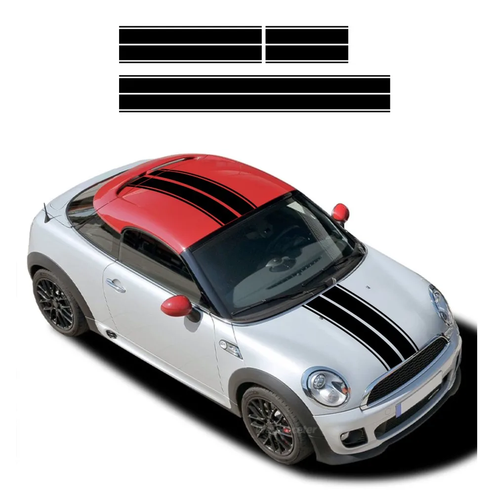 3PCS-Stripe-car-sticker-for-MINI-Cooper-R55-R56-R57-R58-R59-R60-R50-R52 ...
