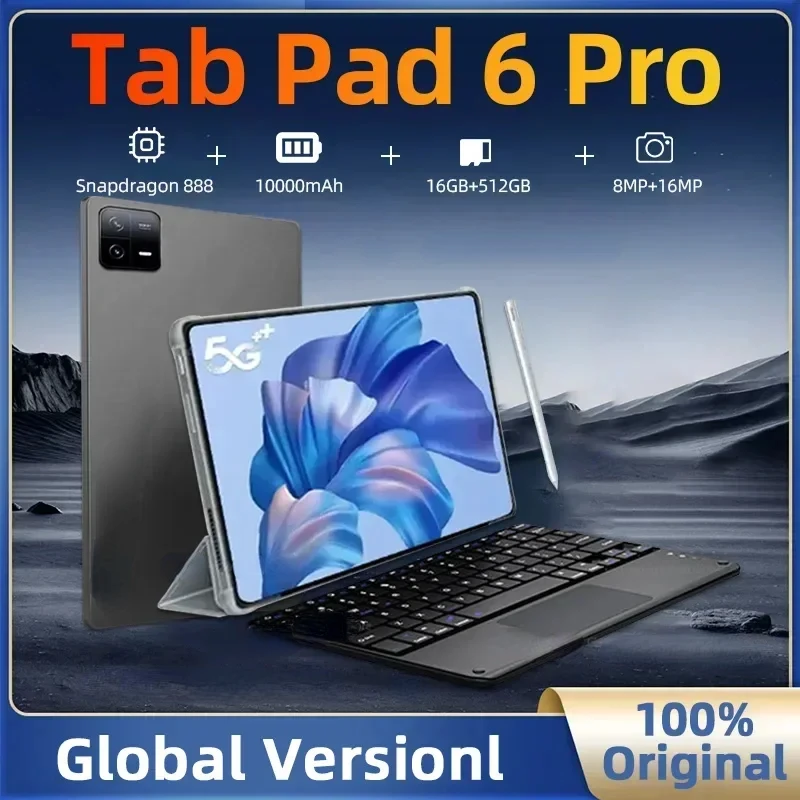 Pad-Vers-o-Global-Original-para-Android-Tablet-PC-Snapdragon-888-Cart-o ...