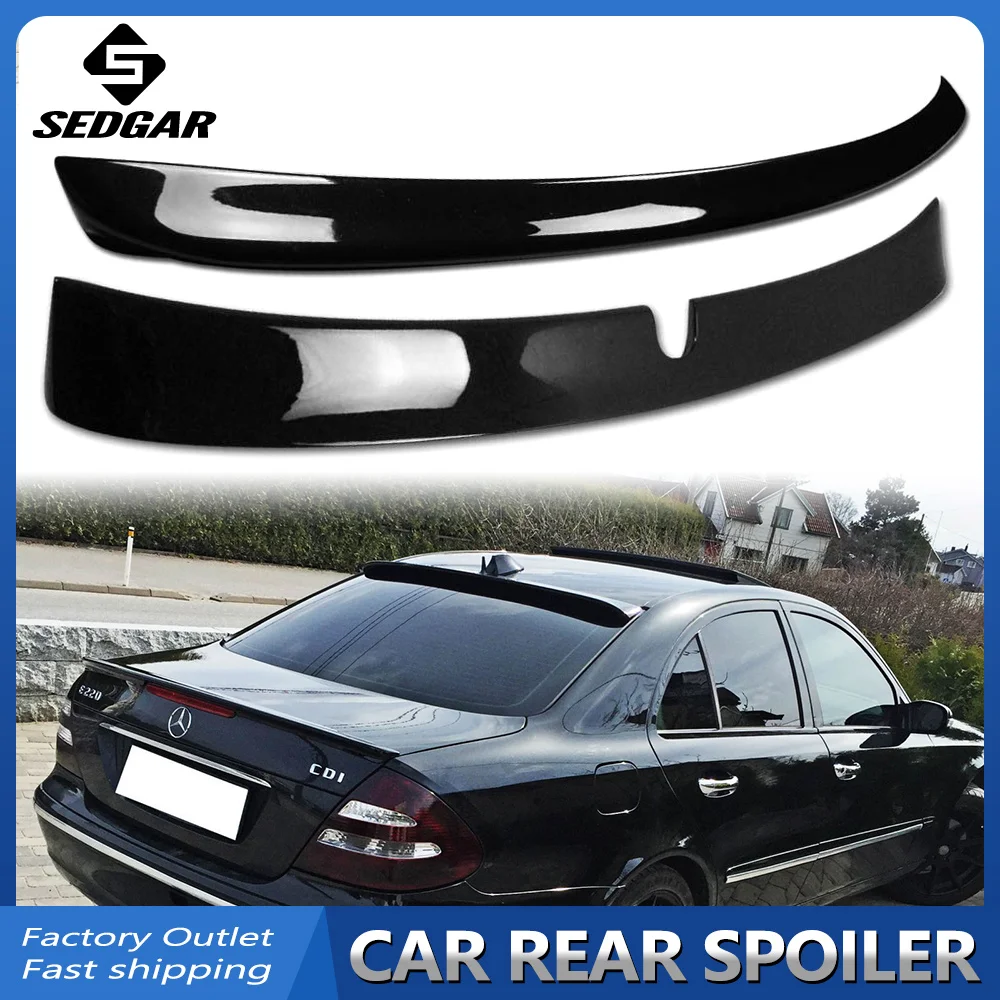For-2003-2009-Mercedes-Benz-E-CLASS-W211-Trunk-Spoiler-Roof-Wing-High ...