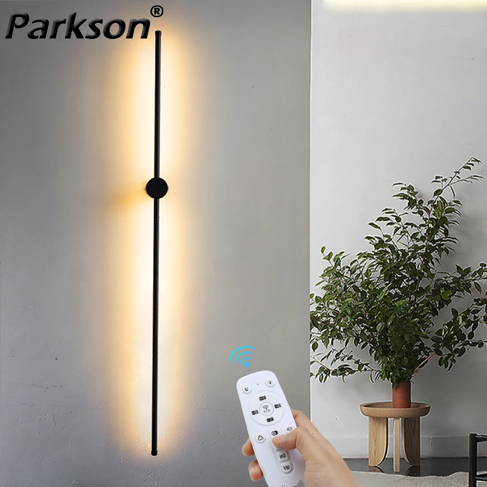 L-mpada-de-parede-LED-moderna-Lumin-ria-longa-para-casa-Sala-de-estar ...