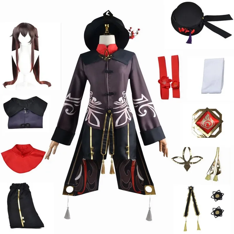 Anime Genshin Impact Hu Tao Hutao Theme Ancient Style Tassel Red ...