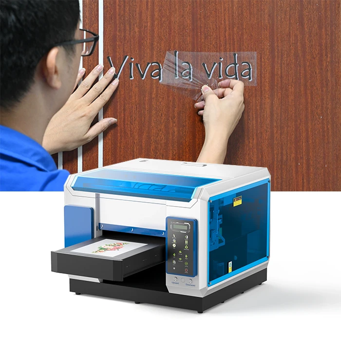 A3-PRO AB Cold Peel Sticker Paper Transfer UV Sticker Printing Machine ...