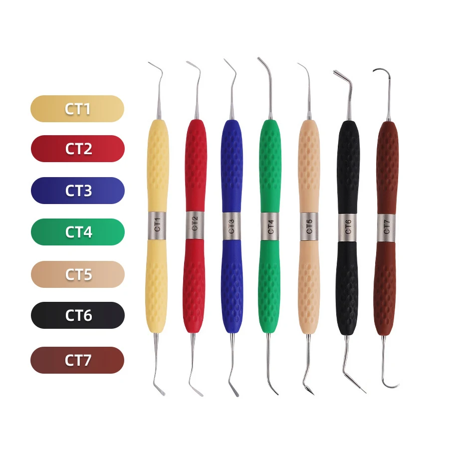 Dental Resin Spatulas Resin Filler Aesthetic Restoration Kit Silicone ...