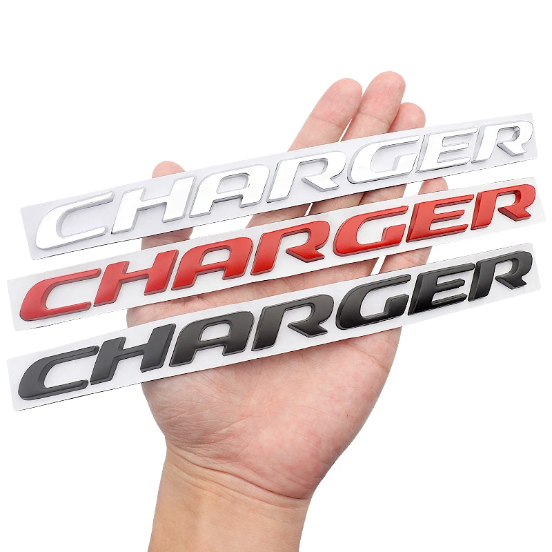 3D-Metal-Charger-Badge-Emblem-Car-Stickers-Fender-Decals-Car-Styling ...