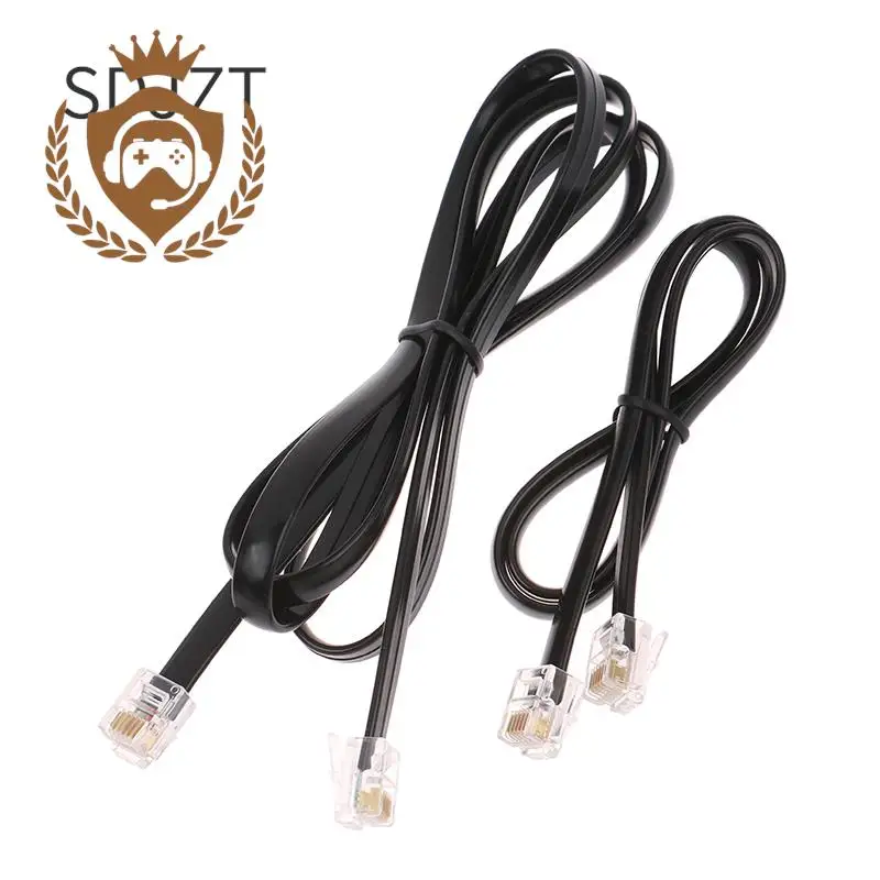 0-5-5m-RJ11-RJ12-6P6C-Data-Cable-Male-To-Male-Modular-Data-Cord ...