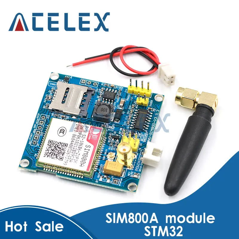 SIM800A-Kit-Wireless-Extension-Module-GSM-GPRS-STM32-Board-Antenna ...